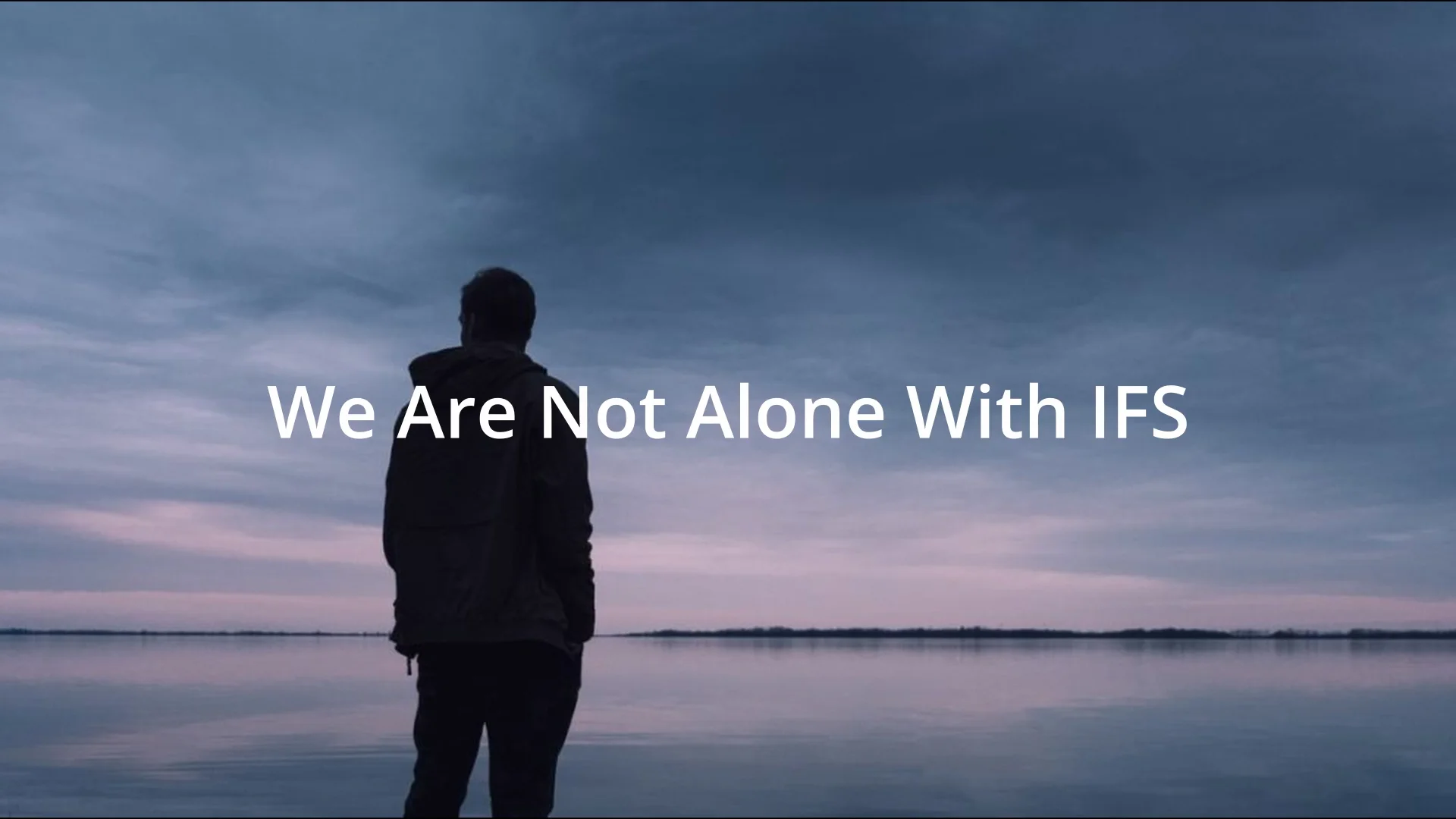 We Are Not Alone With IFS