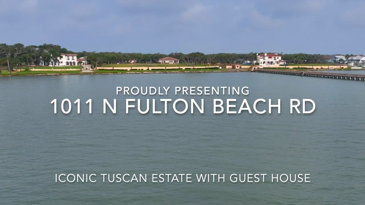 Magnificent Tuscan Estate - 1011 N. Fulton Beach Rd. on Vimeo