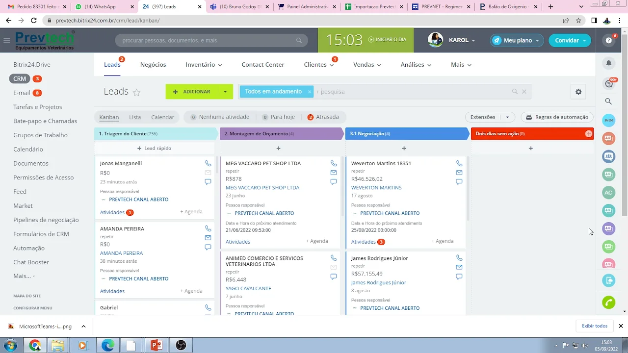 BITRIX 5 - CONHECENDO AS ABAS on Vimeo