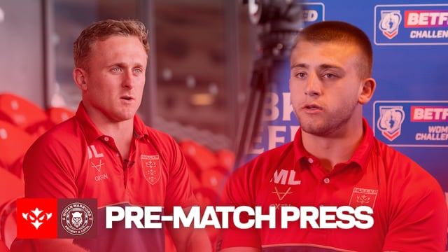 PRE-MATCH PRESS: Jez Litten and Mikey Lewis talk everything Semi-Final ...