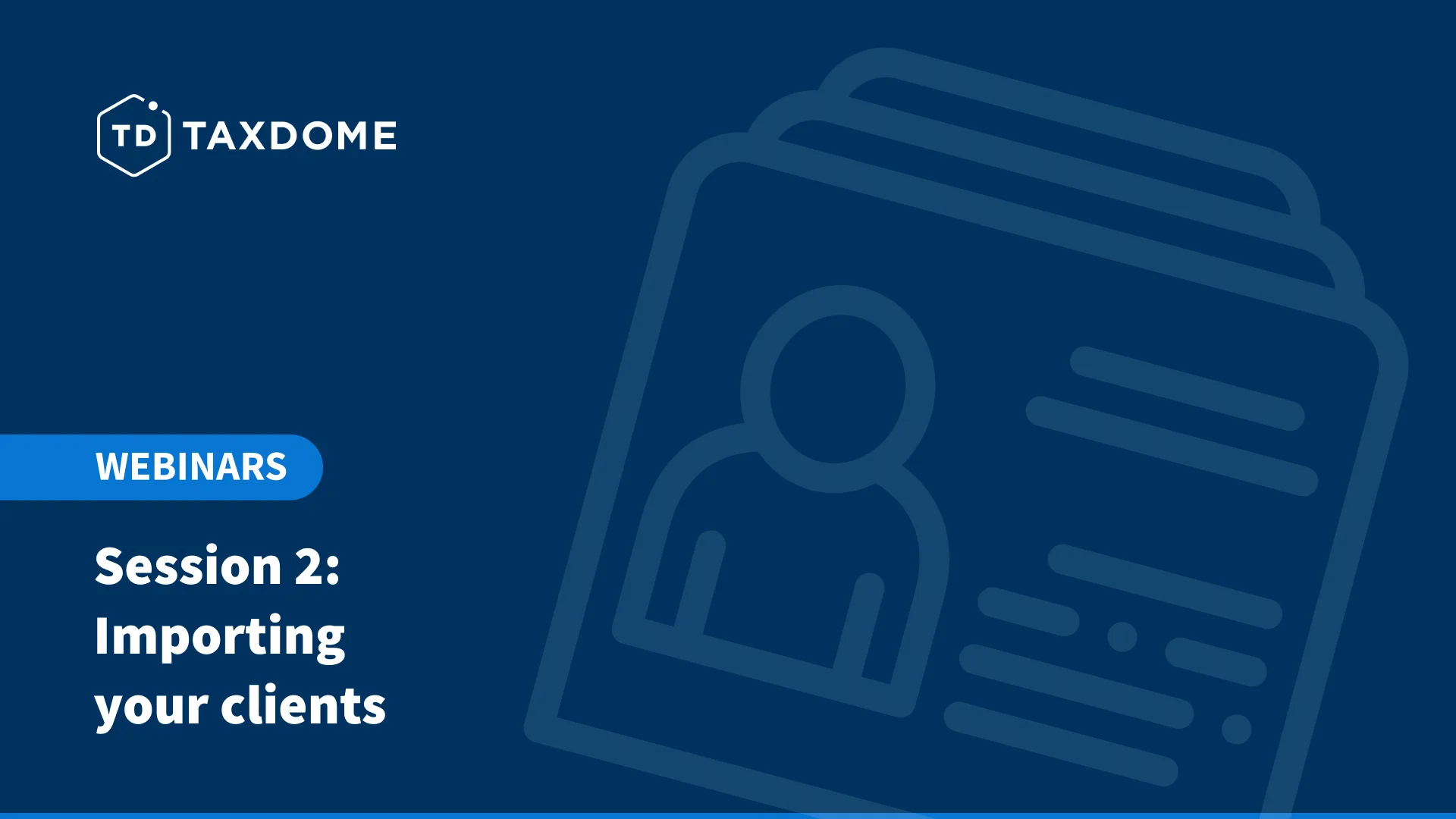 Bootcamp session 2: Importing your clients on Vimeo