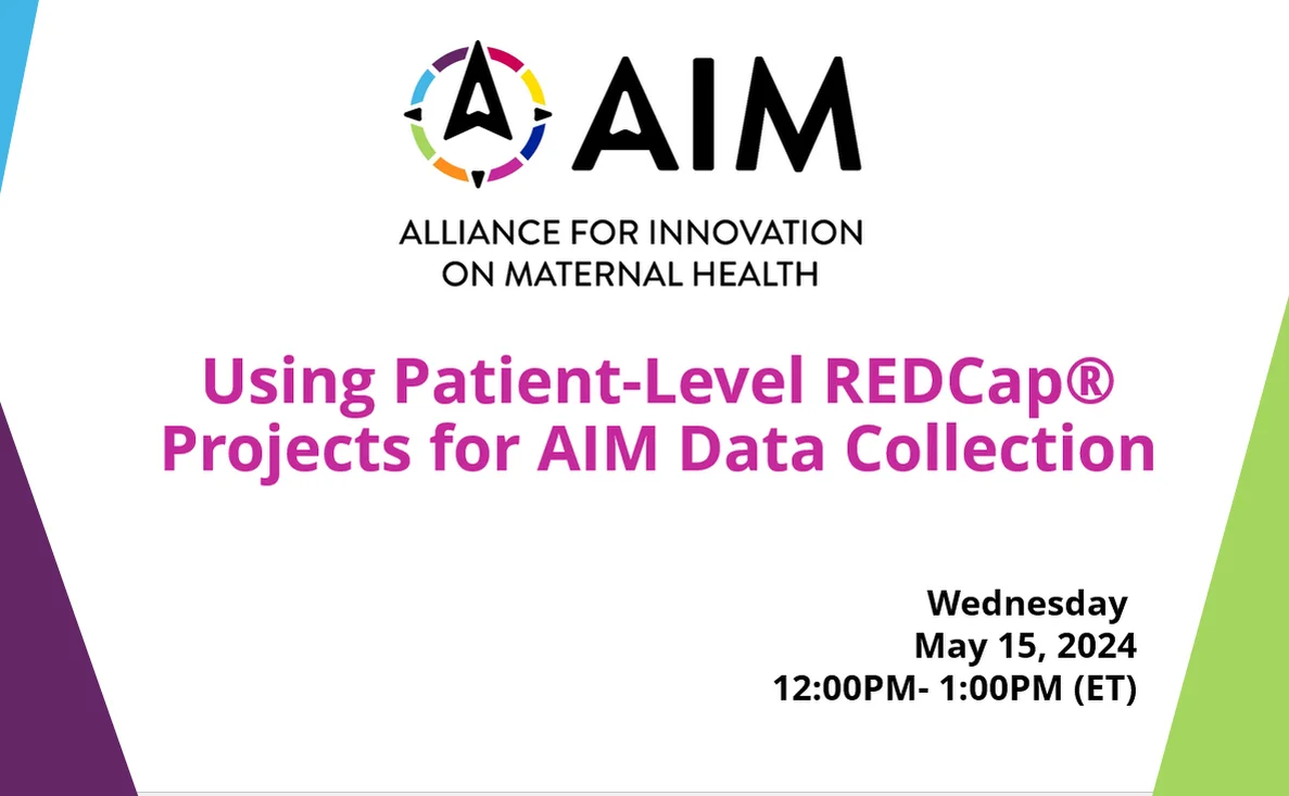 An Introduction to Using Patient-level REDCap Project for AIM Data ...