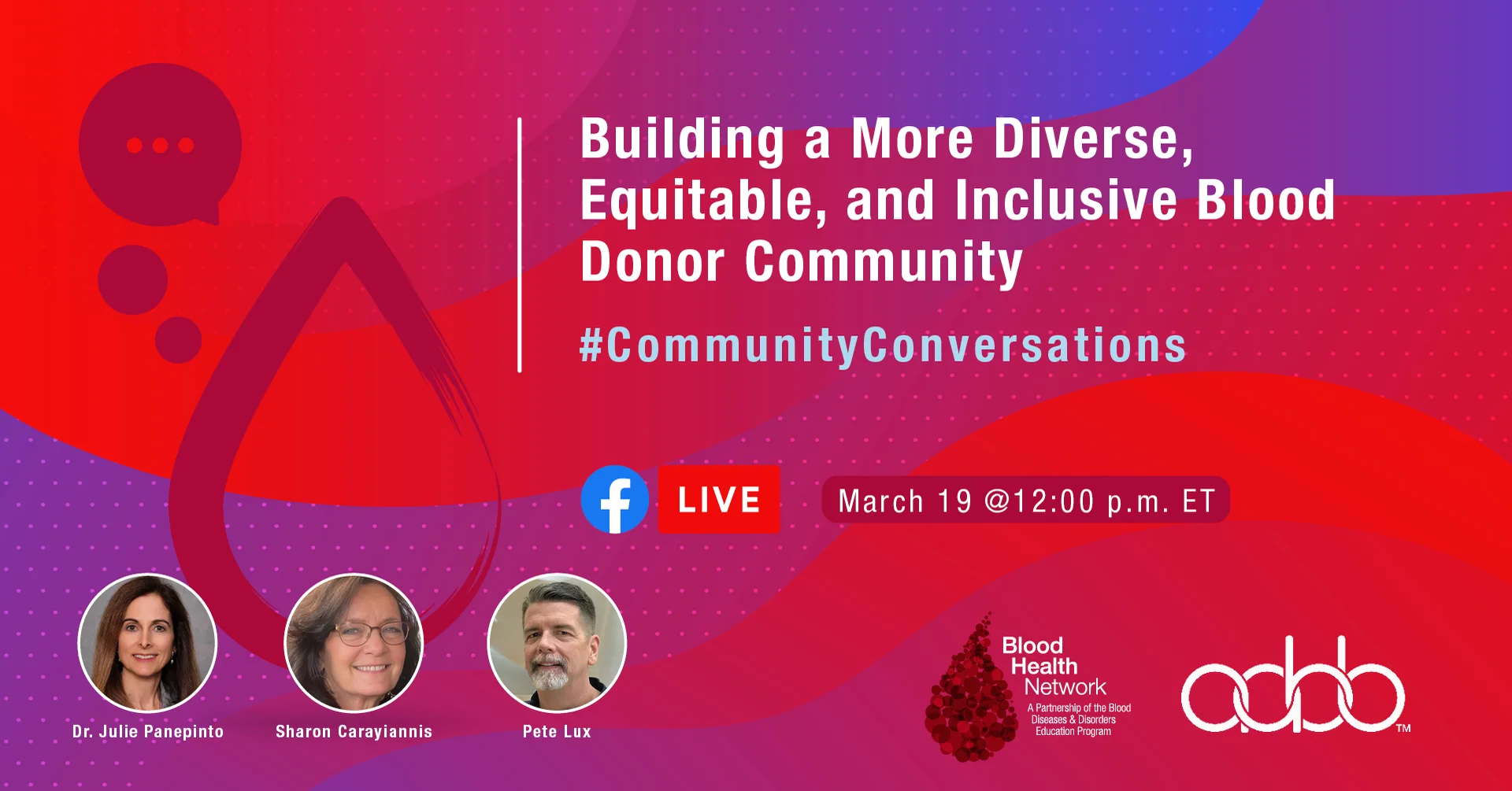 Building a More Diverse and Inclusive Blood Donor Community on Vimeo