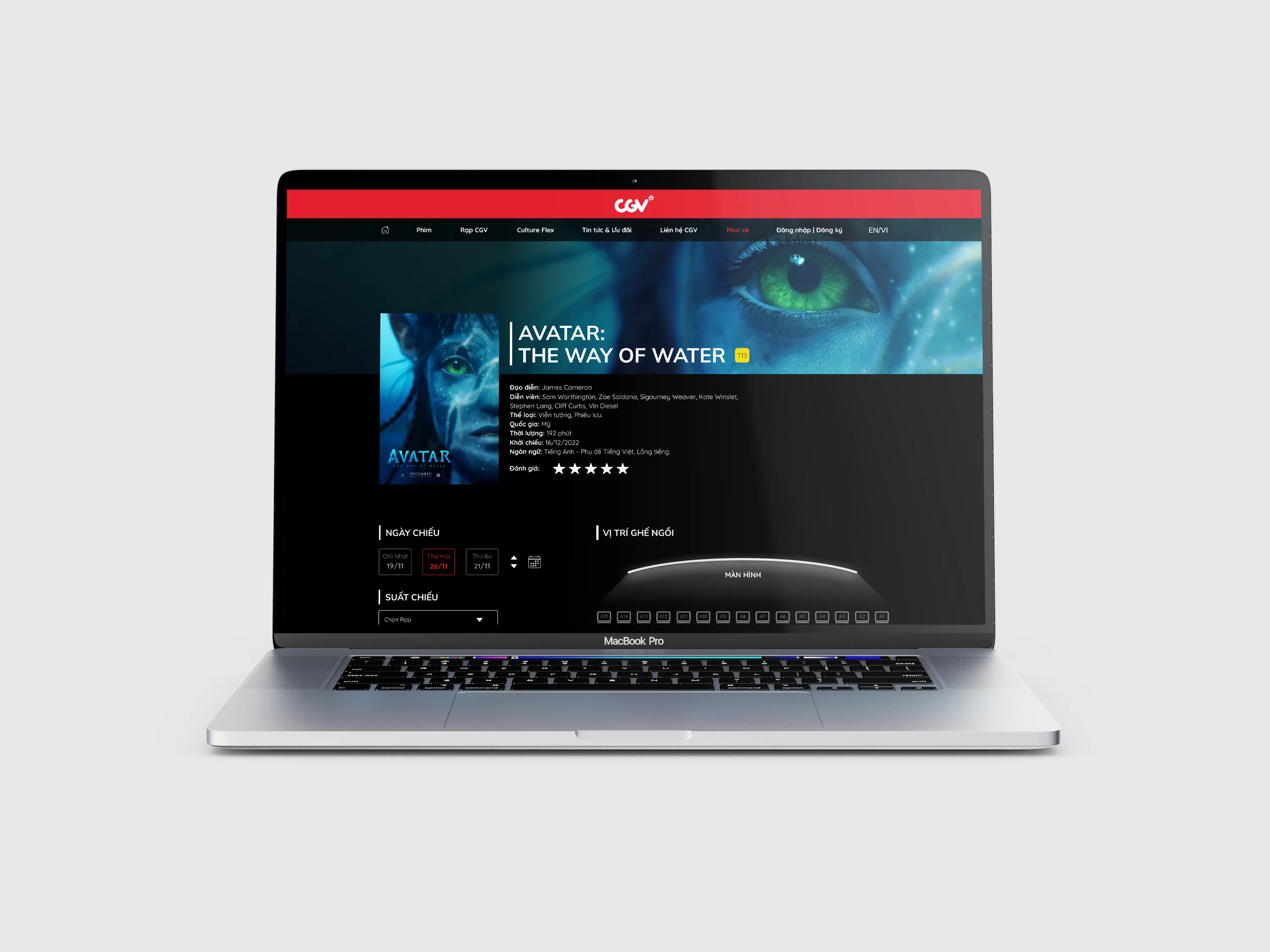 CGV Cinemas Website | Desktop version on Vimeo