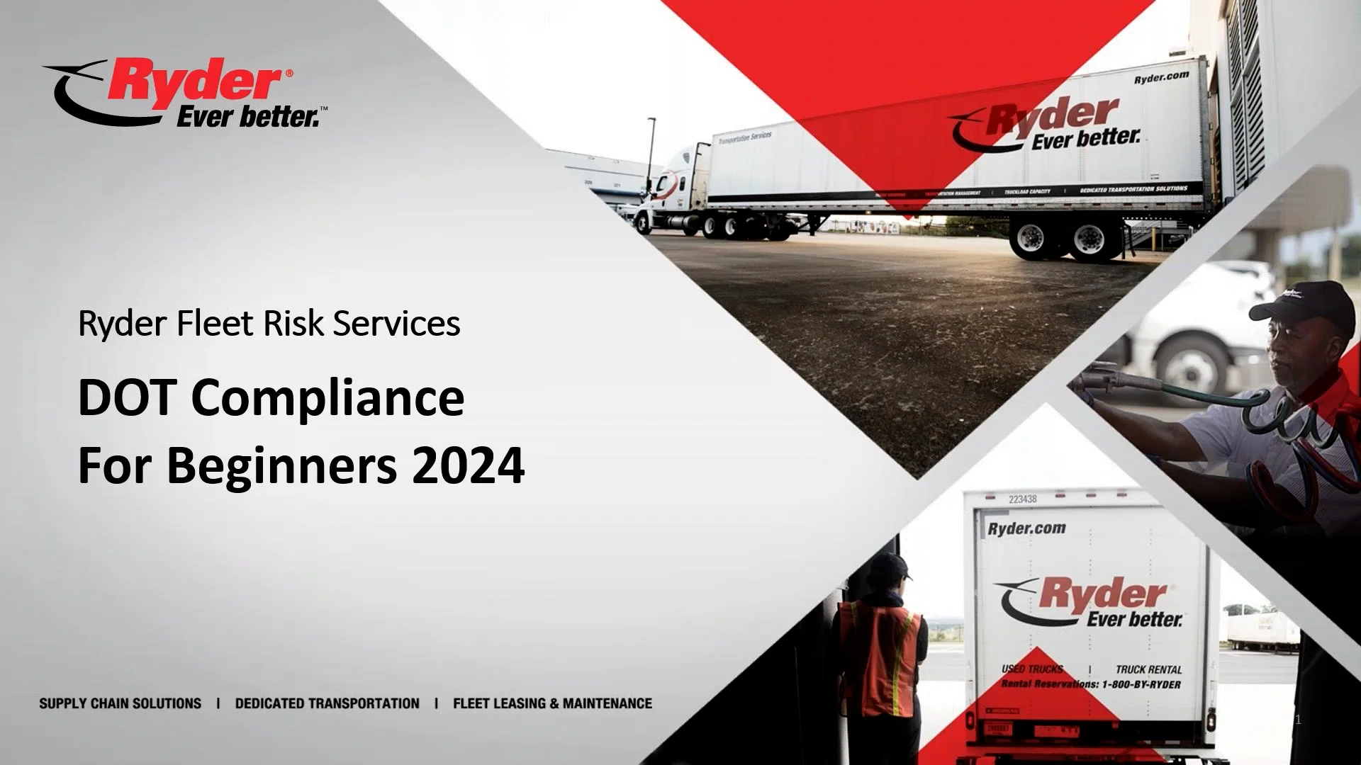 DOT Compliance for Beginners in Ryder Safety Library on Vimeo