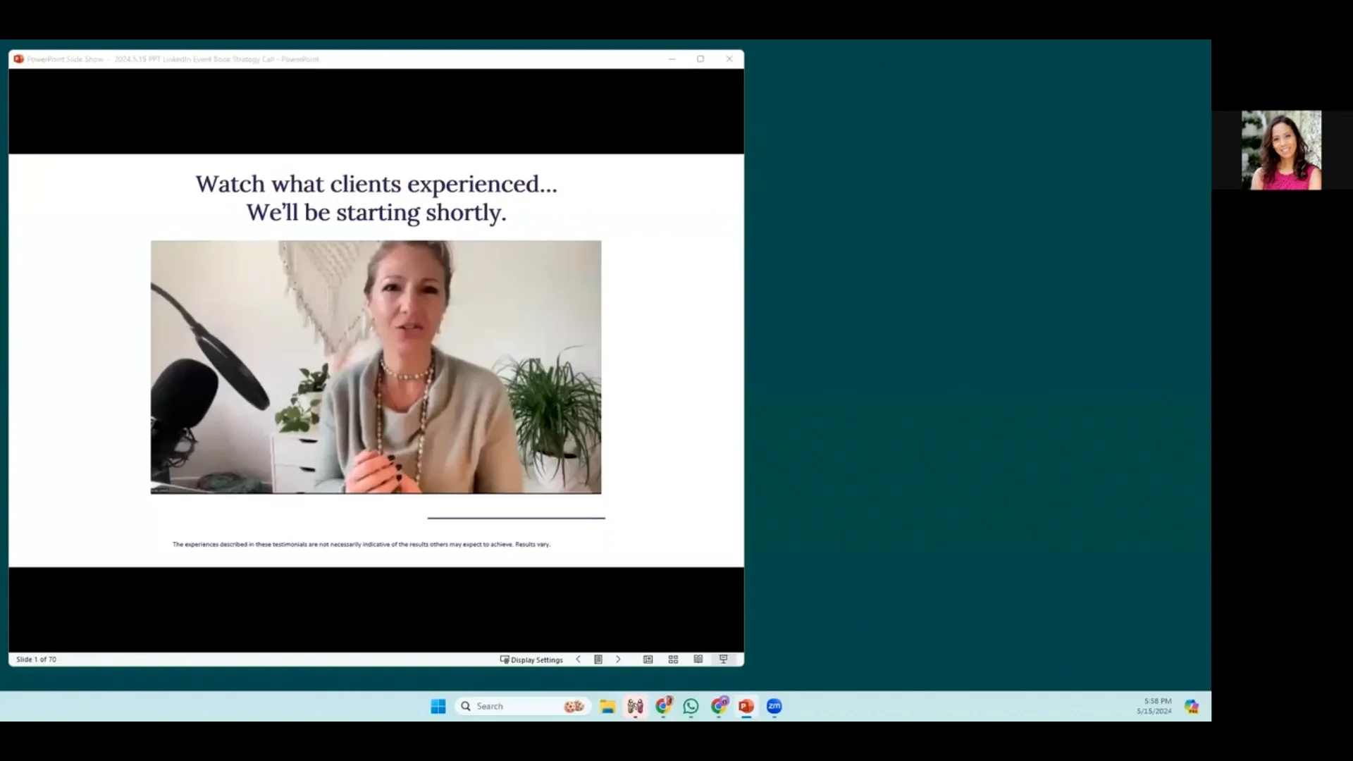 Leverage the power of LinkedIn Events & Chat GPT - May 15, 2024 on Vimeo