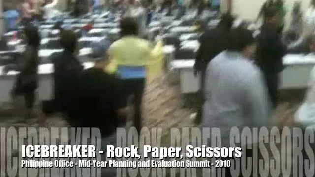 ICEBREAKER - Full Body Rock, Paper, Scissors on Vimeo
