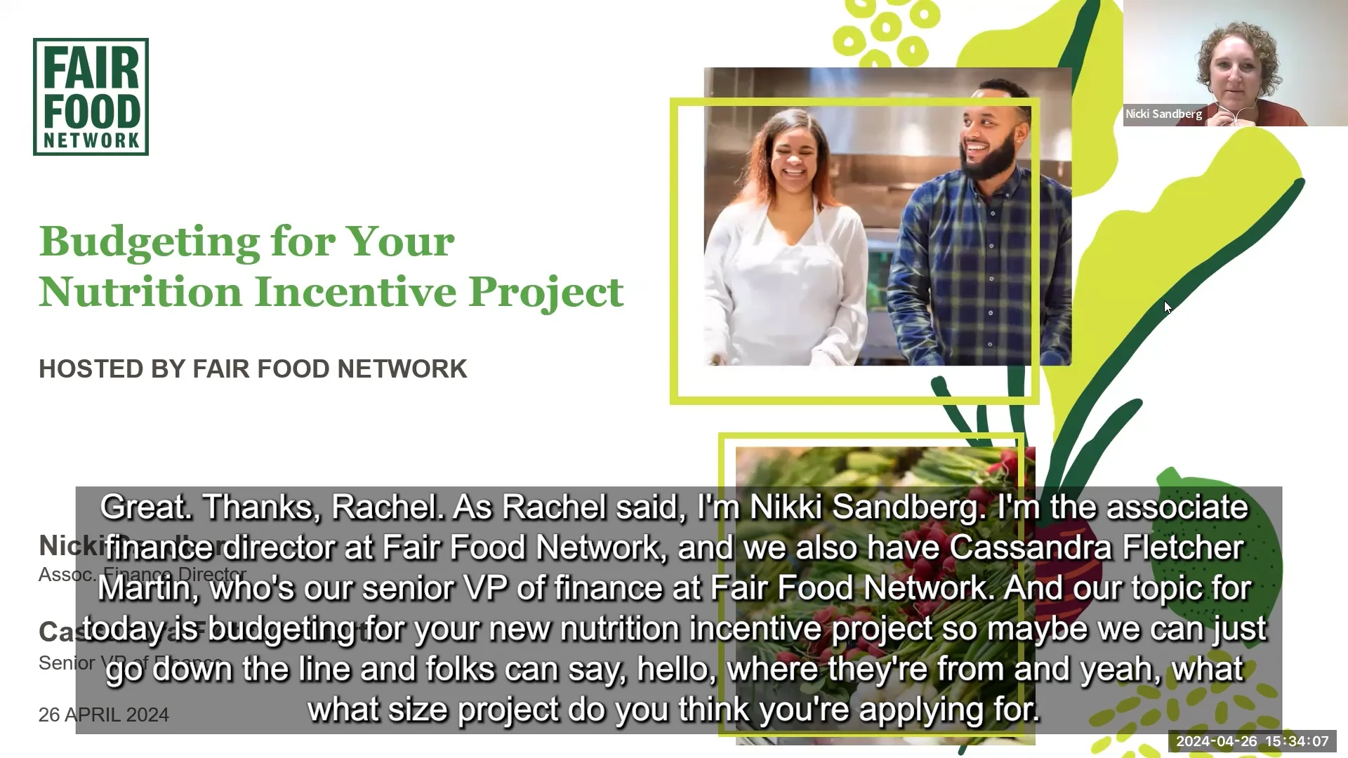 Budgeting for your GusNIP Nutrition Incentive Project on Vimeo