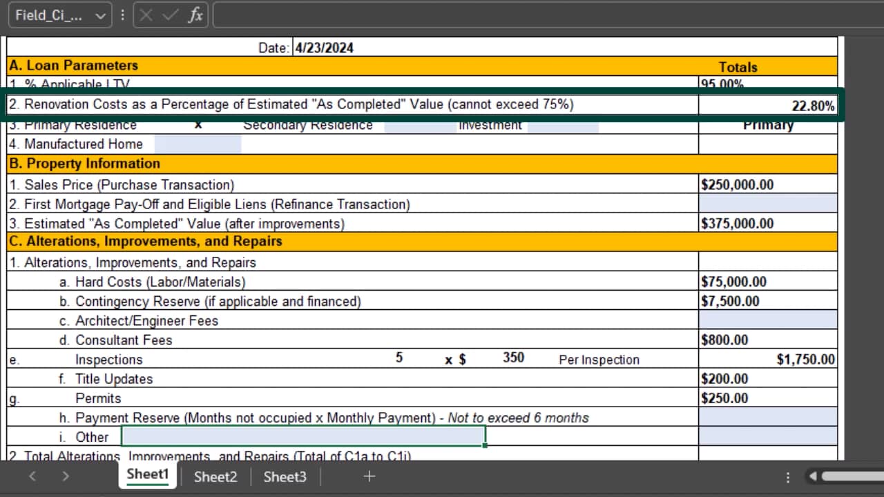 How to Complete the Maximum Mortgage Worksheet for a Conventional ...
