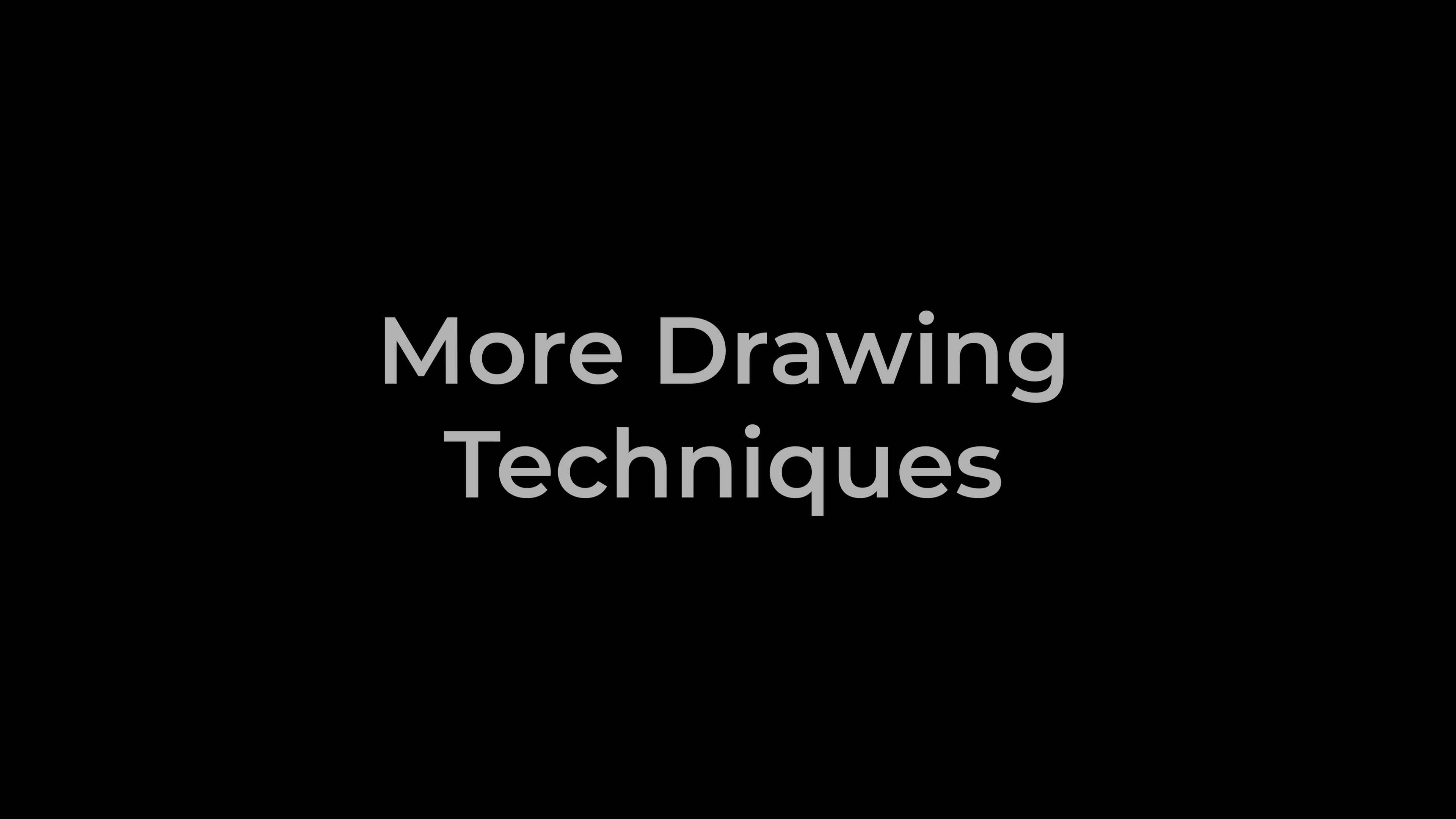 More Drawing Techniques v1 on Vimeo