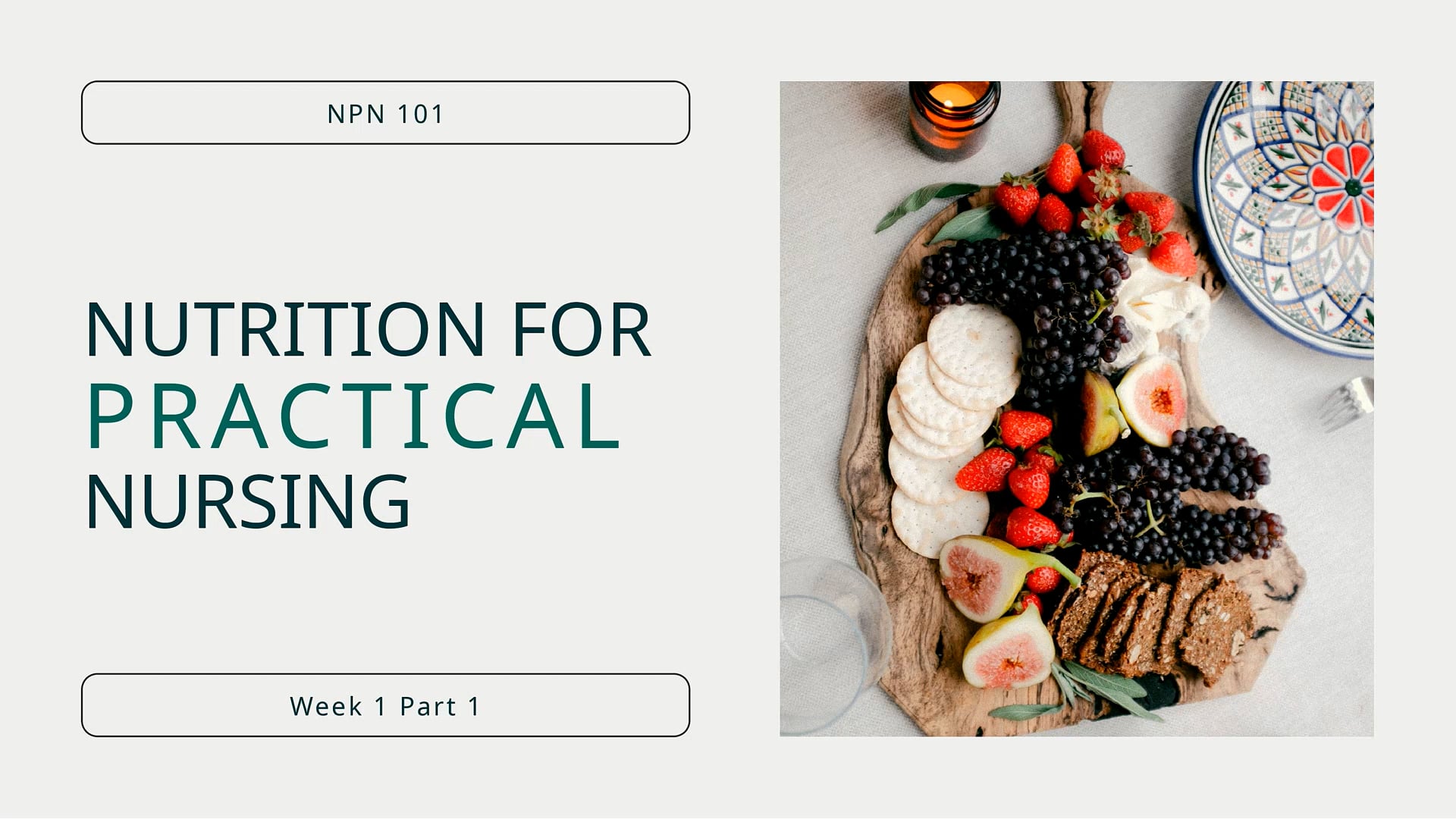 NPN 101 - Week 1 Part 1