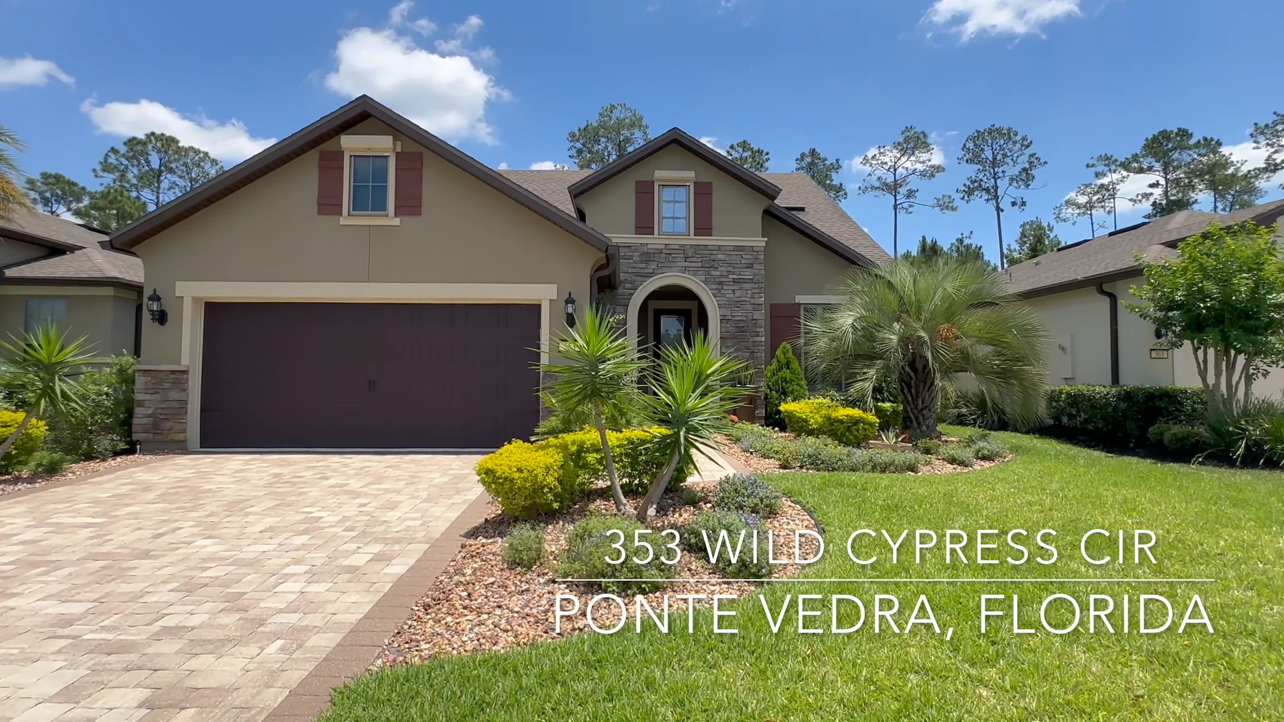 353 Wild Cypress Cir Ponte Vedra, FL on Vimeo