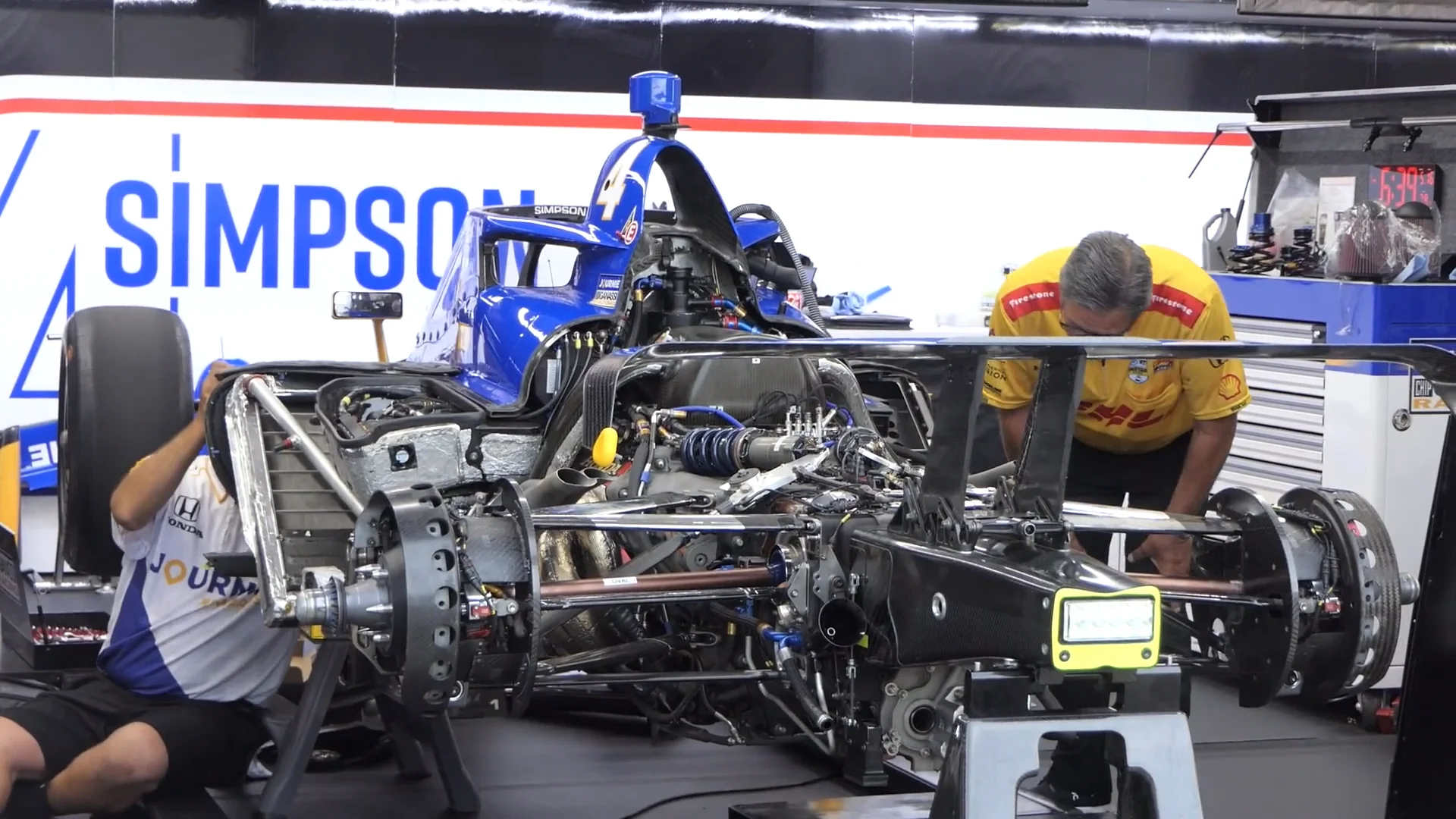 Garage Ganassi Ryan Hunter-Reay Military Helicopter flyby, 2024 Indy ...