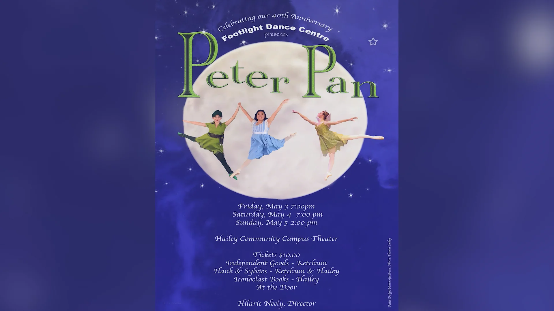 "PETER PAN" Friday, May 3, 2024
