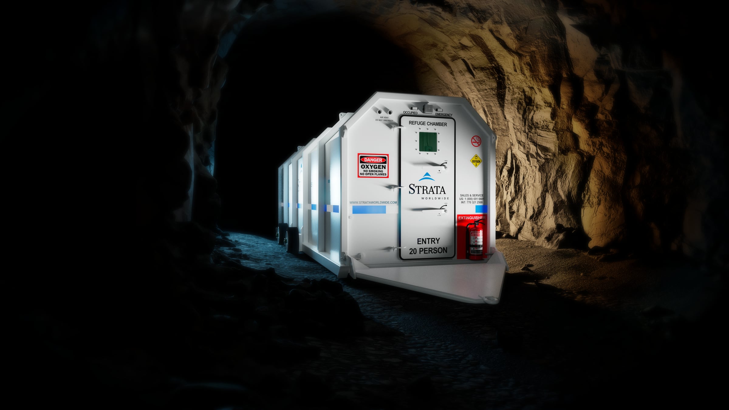 Strata Emergency Refuge Chamber - ERCX