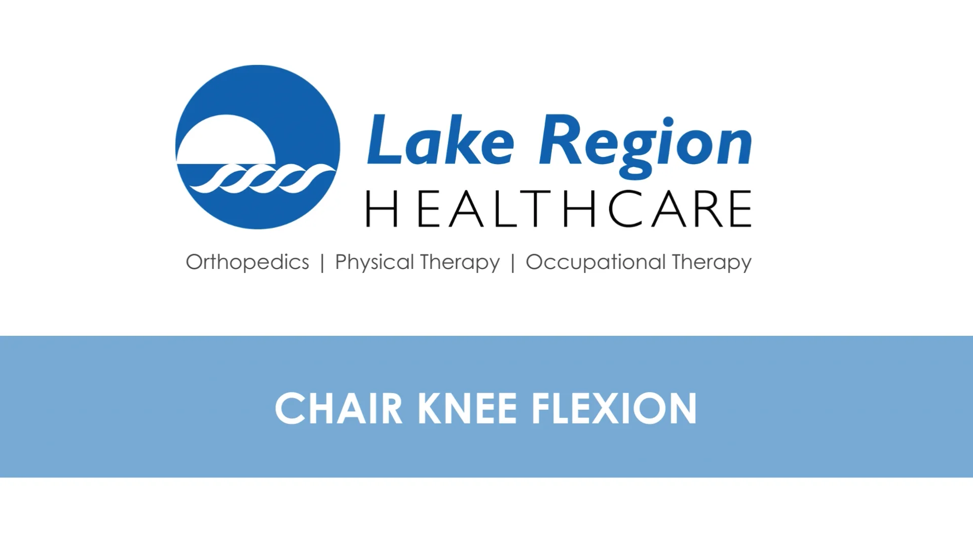 Chair Knee Flexion on Vimeo