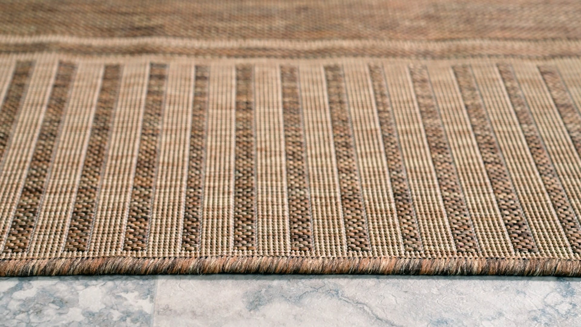 nuLOOM Asha Border Indoor/Outdoor Striped Area Rug, 4'x6 ...