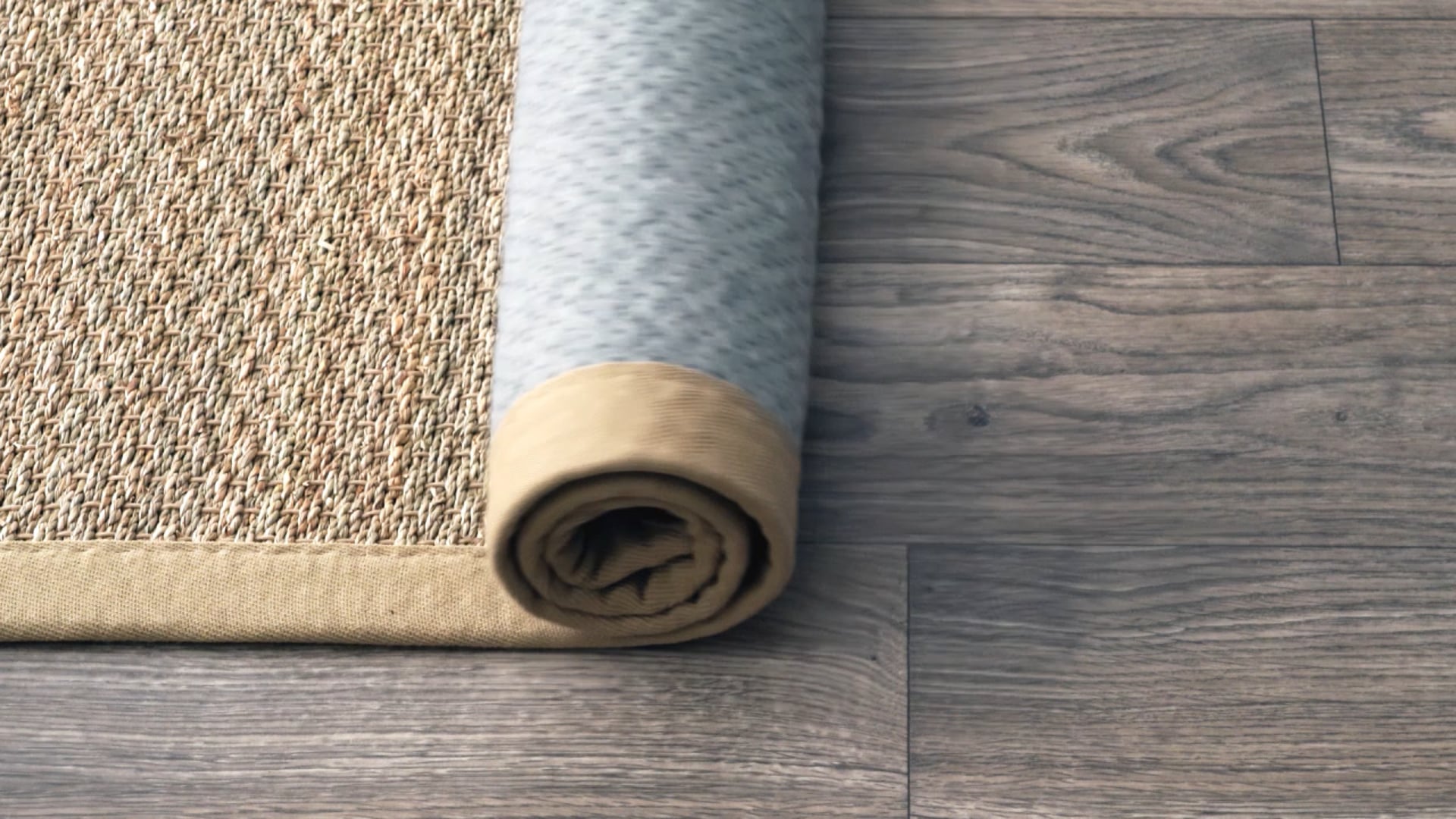 Machine Woven Maui Seagrass With Border Rug, 6'Round - Beach Style ...