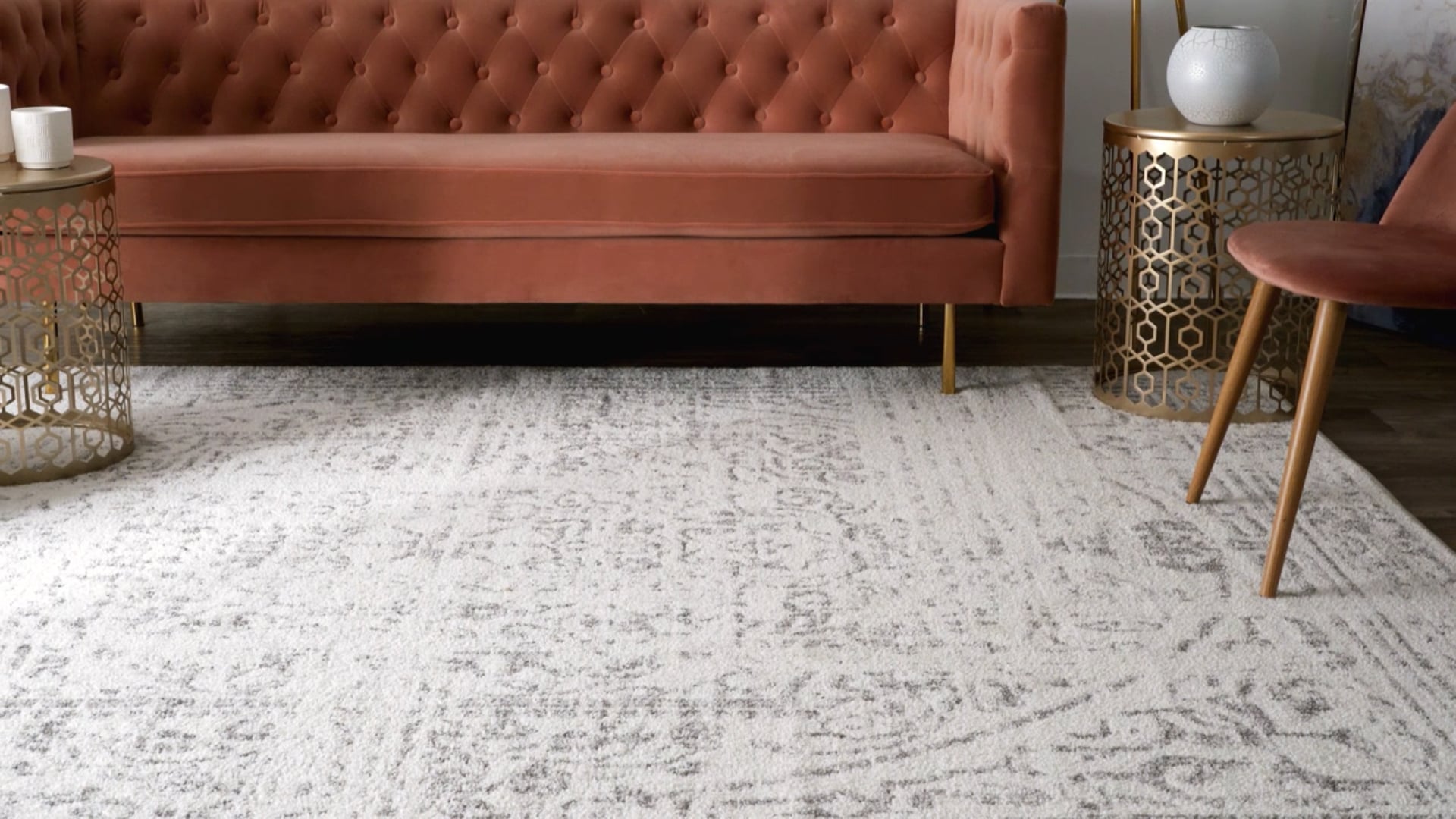 Ring Around The Rosette Area Rug, 10'x14' - Contemporary - Area Rugs ...