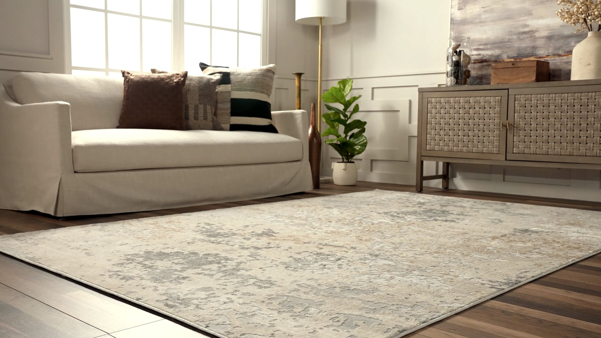 nuLOOM Chastin Modern Abstract Area Rug, 4'x6' - Contemporary - Area ...