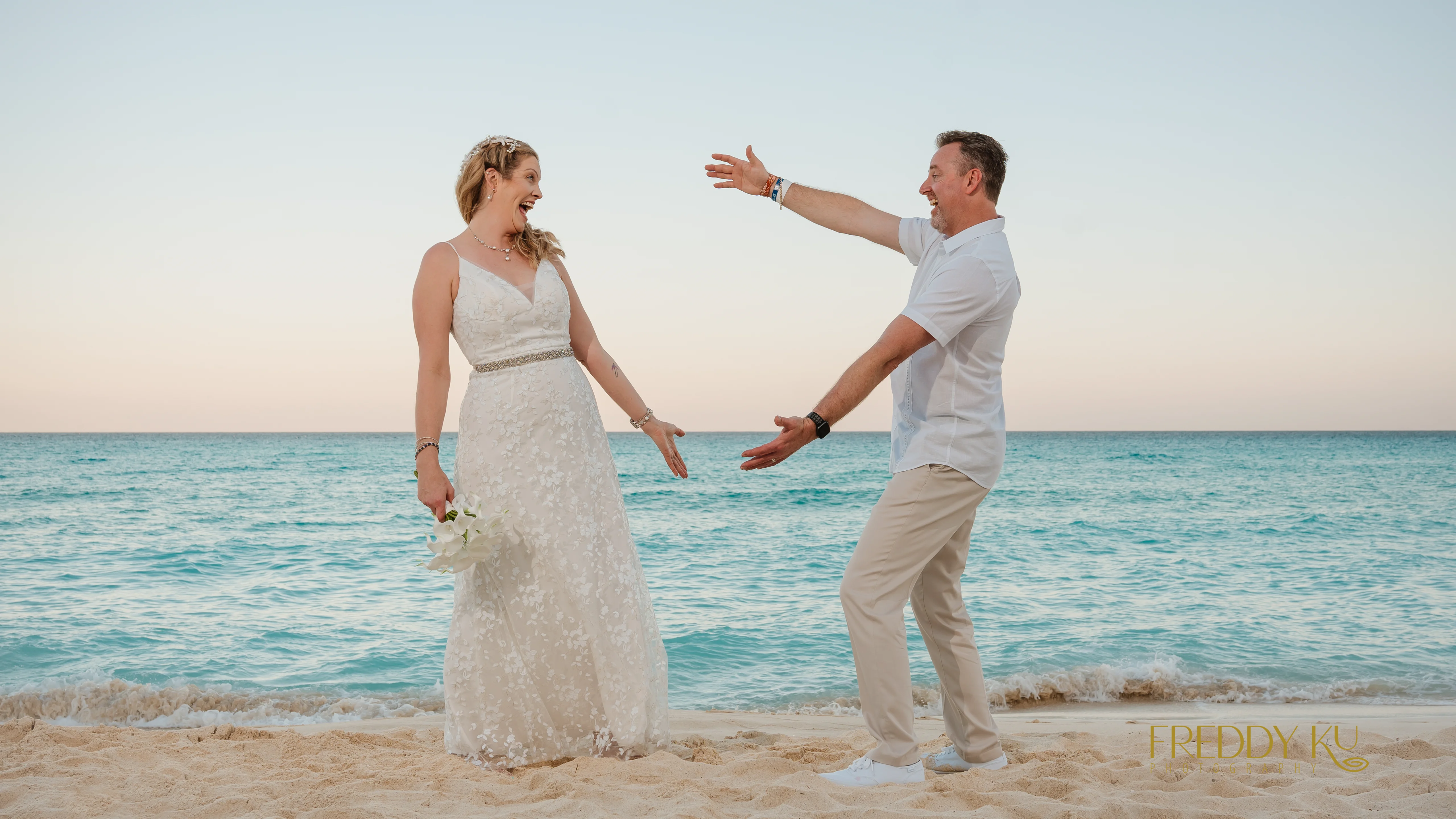 Angela & Brian, Destination Wedding at Wyndham Grand Cancun, Mexico ...