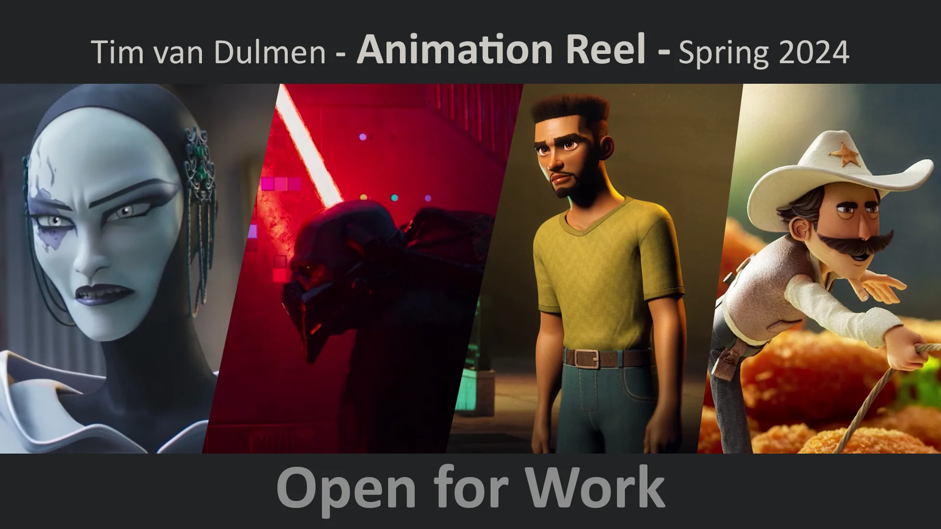 Tim van Dulmen Character Animation Reel 2024