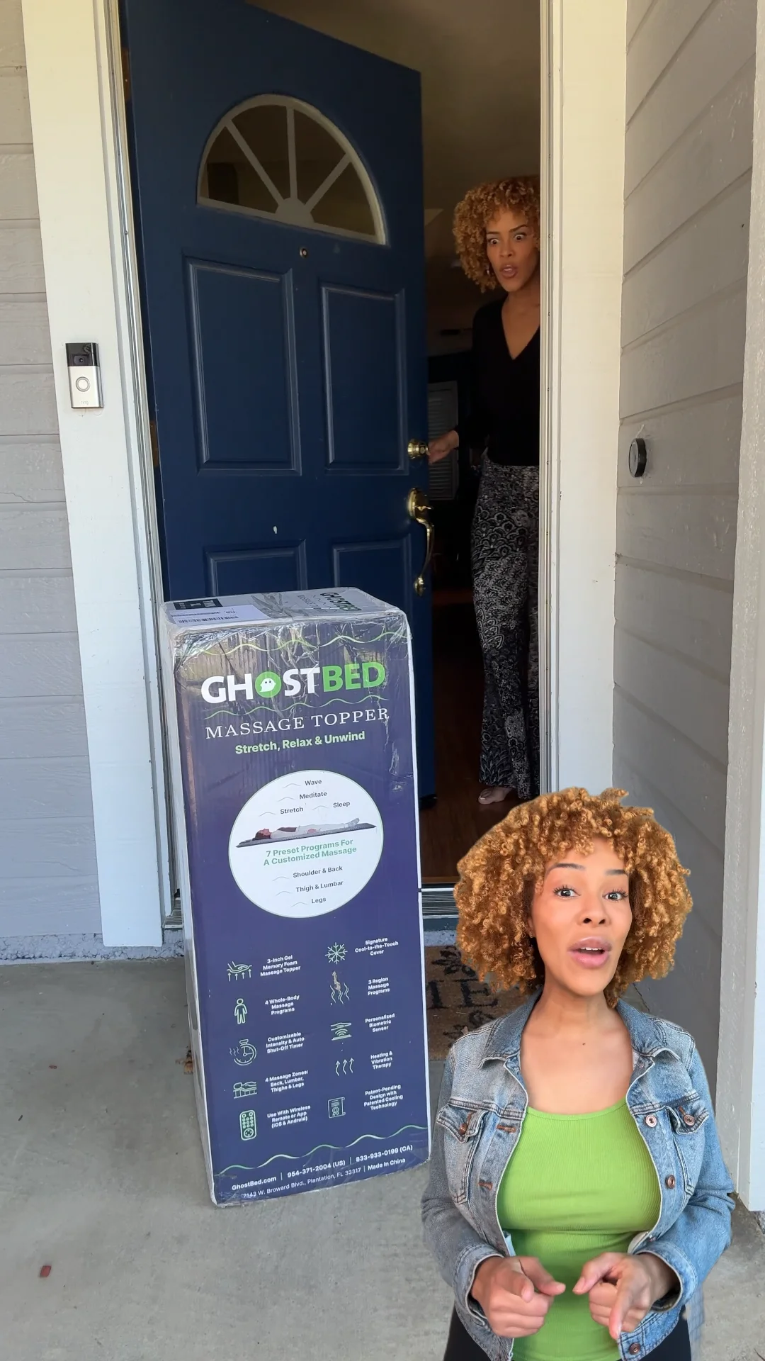 GhostBed Massage Topper - Personal Massage In-Home on Vimeo