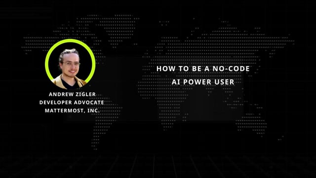 How to Be a No-Code AI Power User with Andrew Zigler at AIE 2024 - Techstrong TV