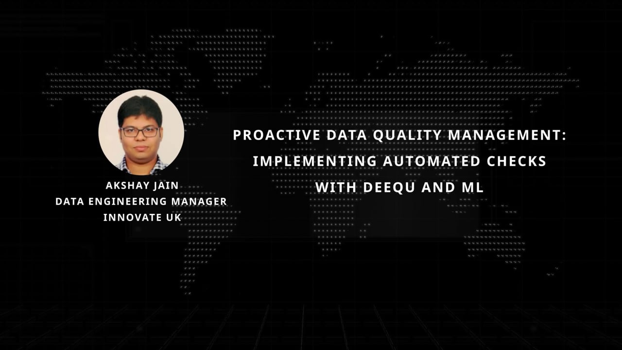 Proactive Data Quality Management: Implementing Automated Checks with Akshay Jain at AIE 2024 ...