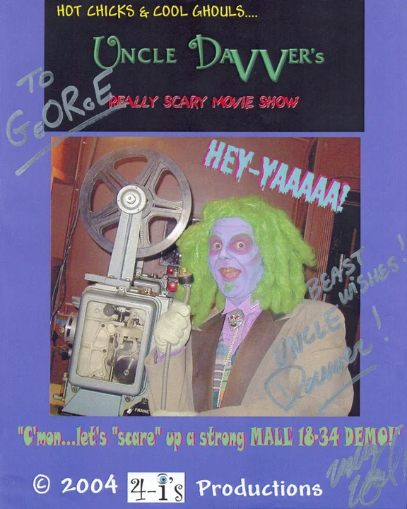 "Uncle Davver's Really Scary Movie Show" - promo on Vimeo