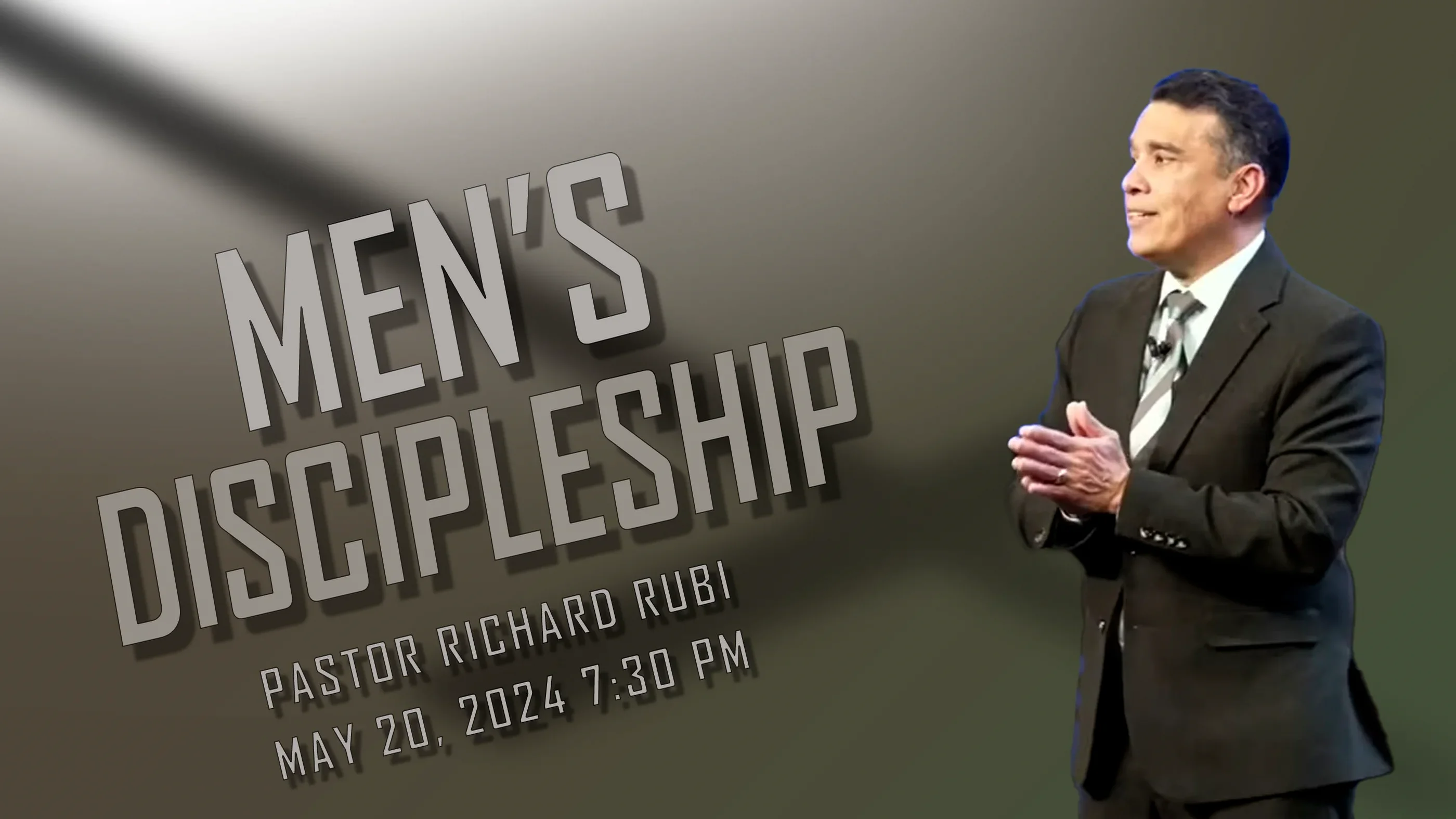 Men's Discipleship 20MAY24