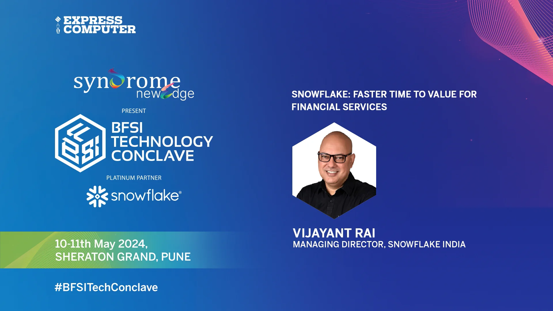 Vijayant Rai, Managing Director, Snowflake India on Vimeo