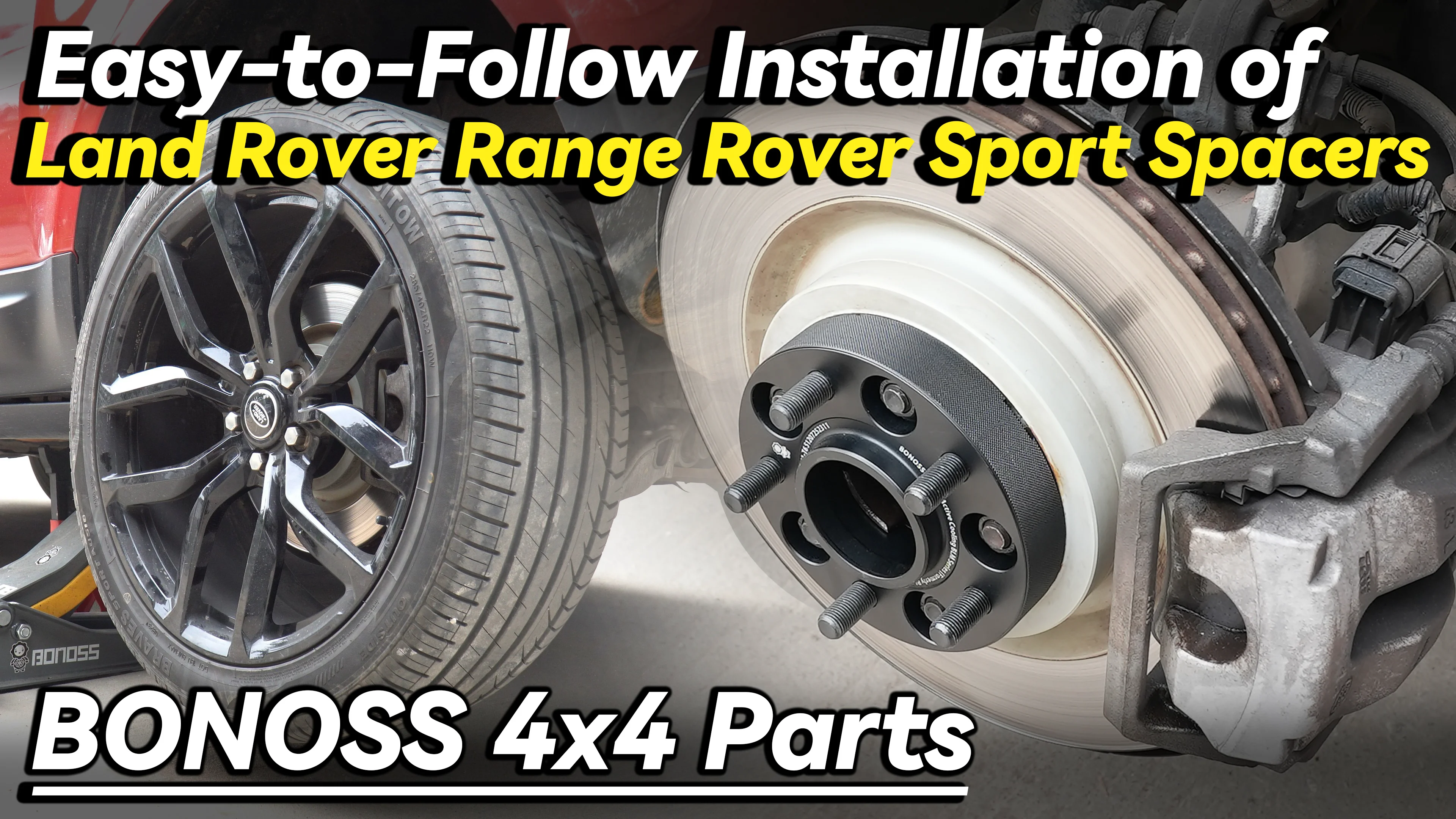 Easy-to-Follow Installation of Land Rover Range Rover Sport Wheel ...