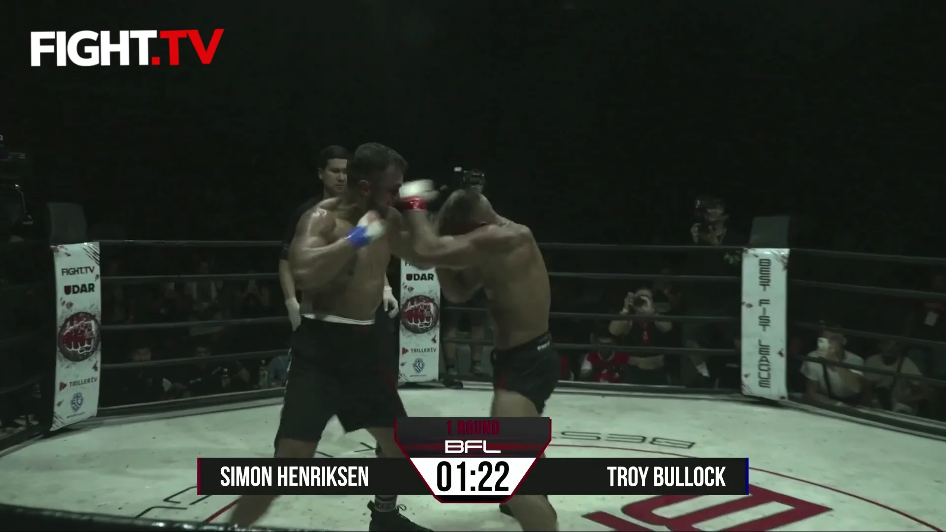 SIMON HENRIKSEN VS TROY BULLOCK | BARE-KNUCKLE FIGHTING TOURNAMENT ...