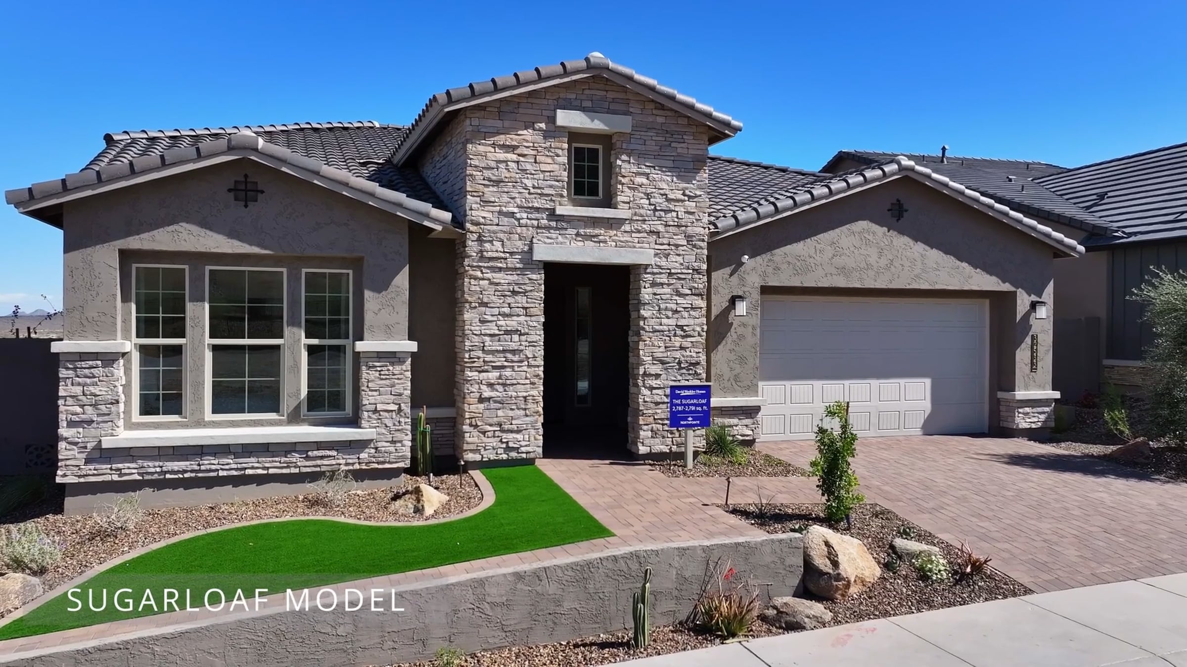 The Sugarloaf Model Home in Meridian at Northpointe in Peoria, AZ ...