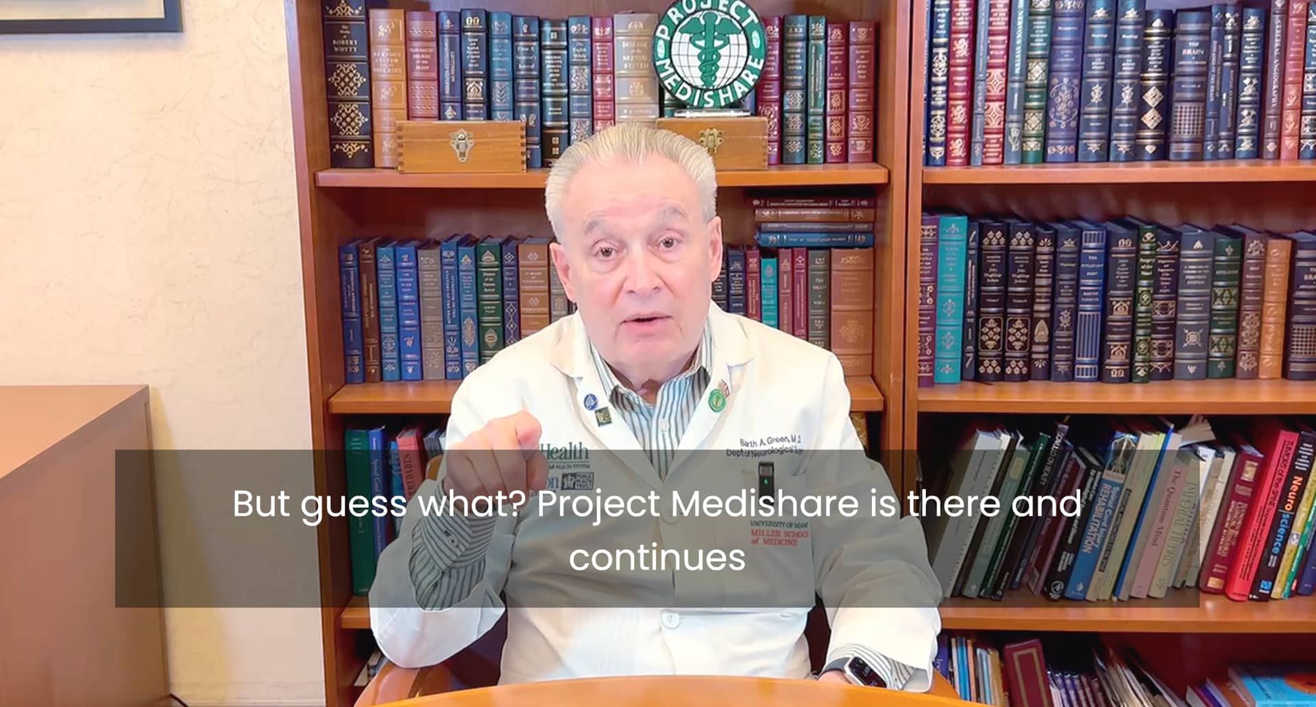$30 for 30 Years: A Message from Dr. Barth Green & Project Medishare ...