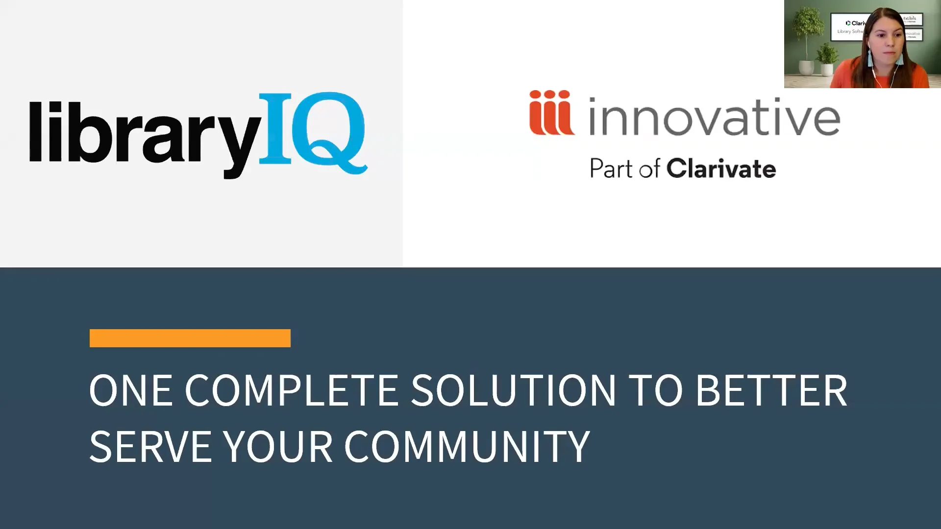 Webinars - Webinar: Expanding Your Library Analytics with LibraryIQ on Vimeo