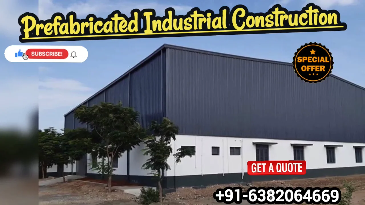 Prefabricated Industrial Construction |Coimbatore|Bangalore| Chennai| Madurai on Vimeo