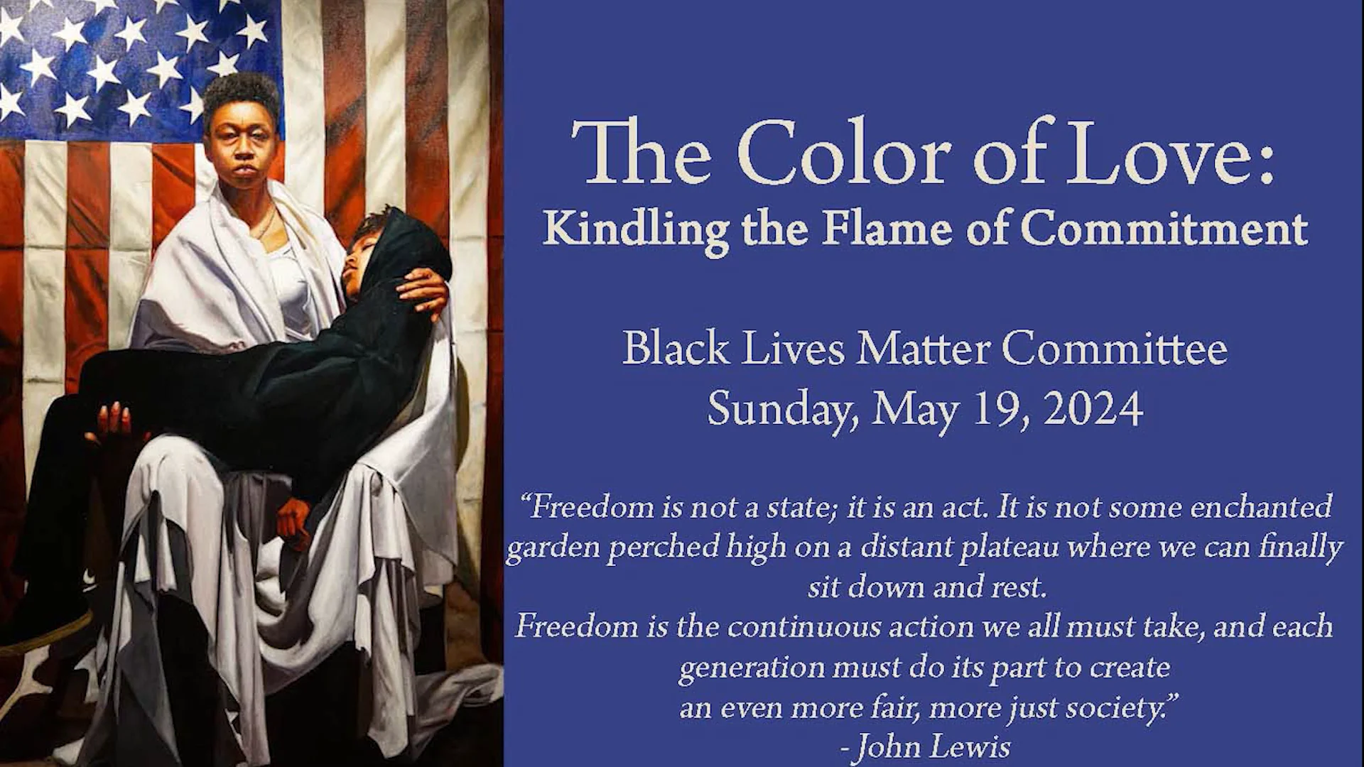 “The Color of Love: Kindling the Flame of Commitment” - Rev. Alan ...