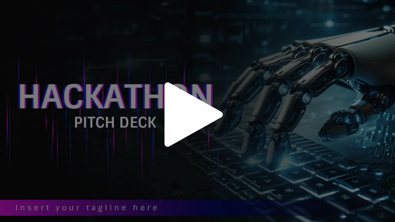 Hackathon Pitch Deck Animated Presentation - SketchBubble on Vimeo