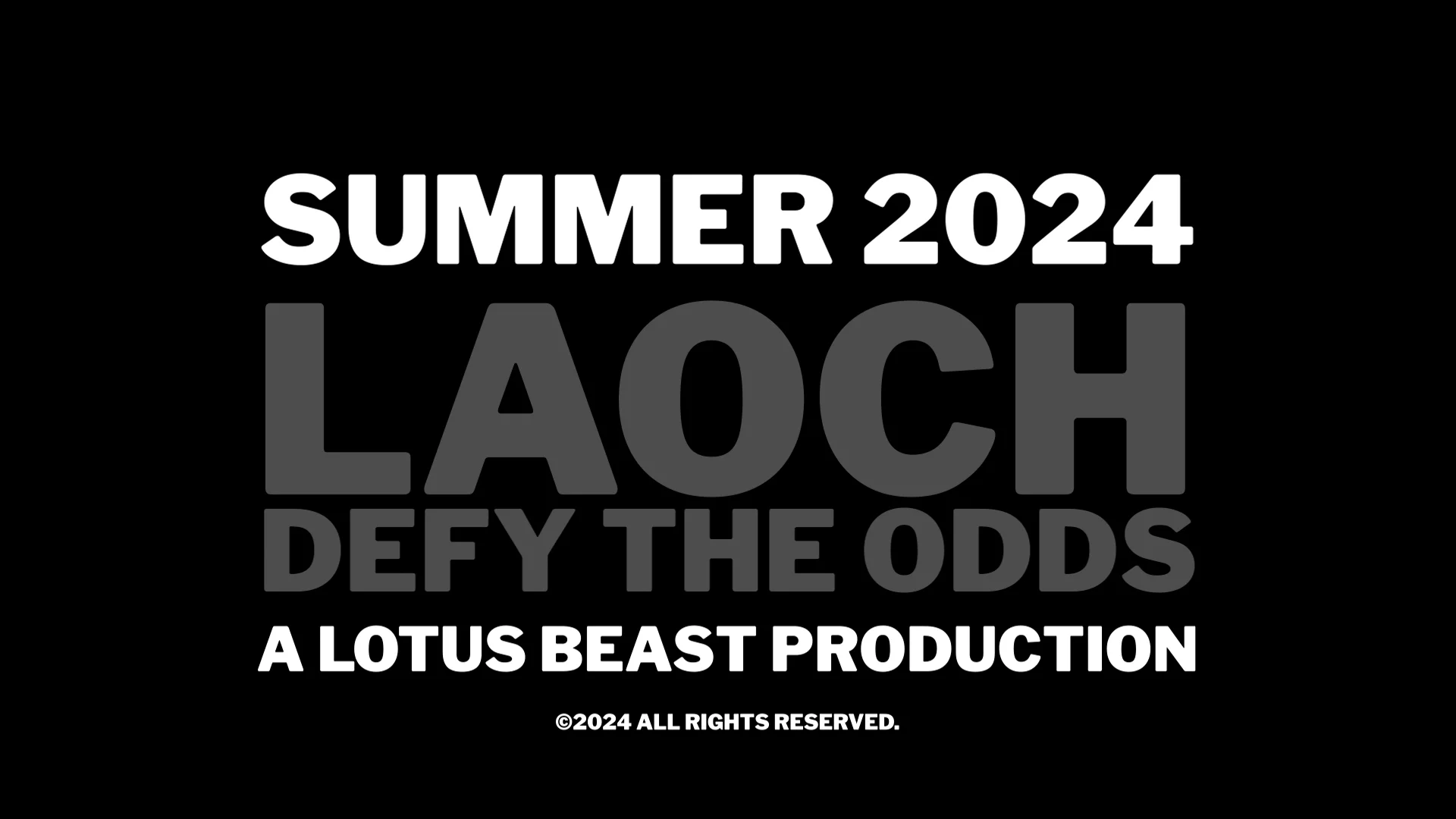 TRAILER "Laoch: Defy the Odds" on Vimeo