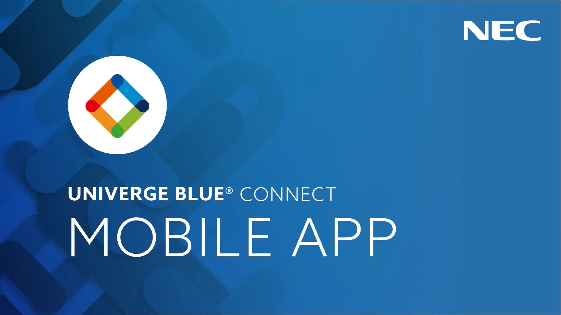 Univerge Blue Mobile App Introduction