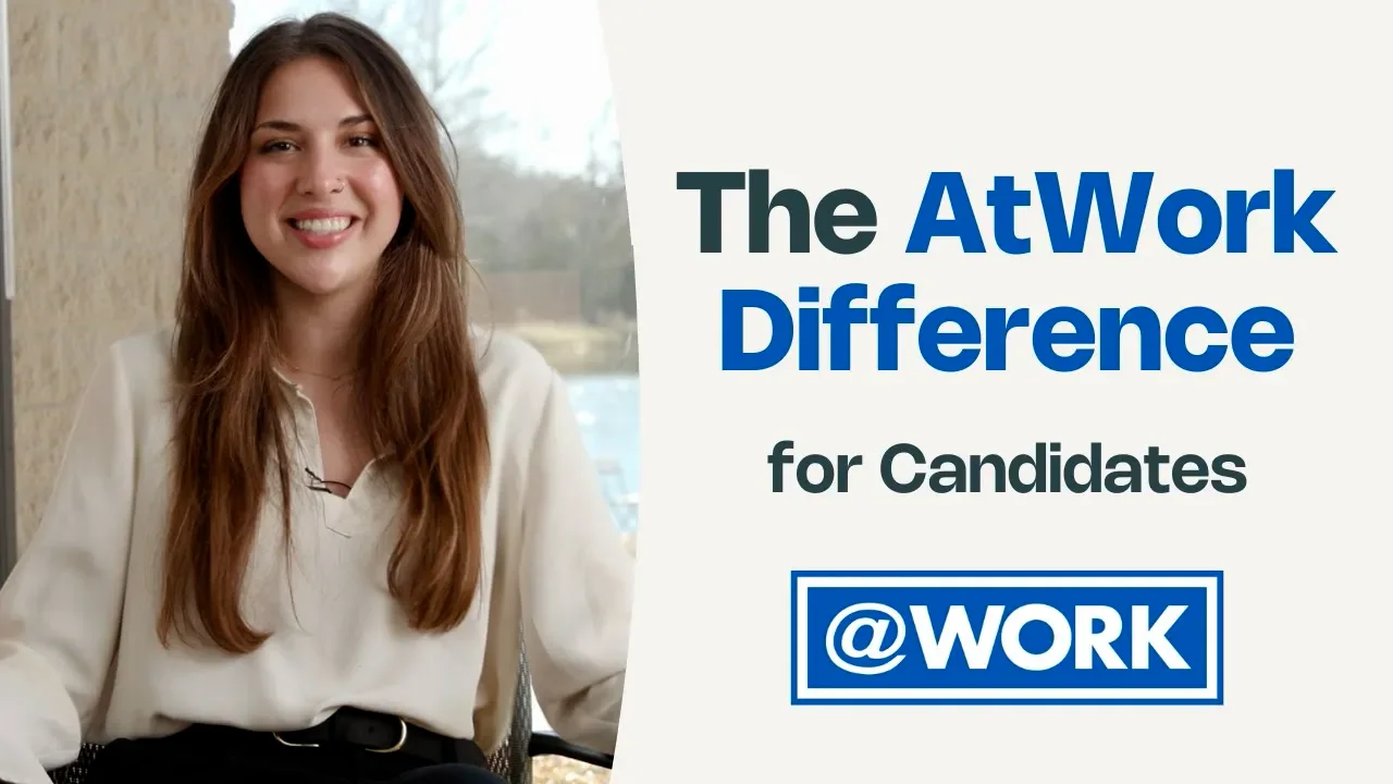 AtWork Spotlight: We’ll Find You the Job You Love with Adriana Taylor on Vimeo