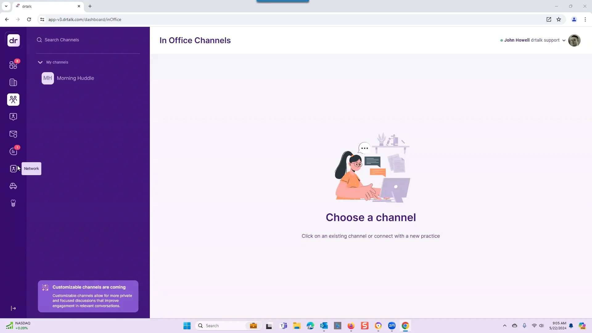 Pinning drtalk to Task Bar on Vimeo