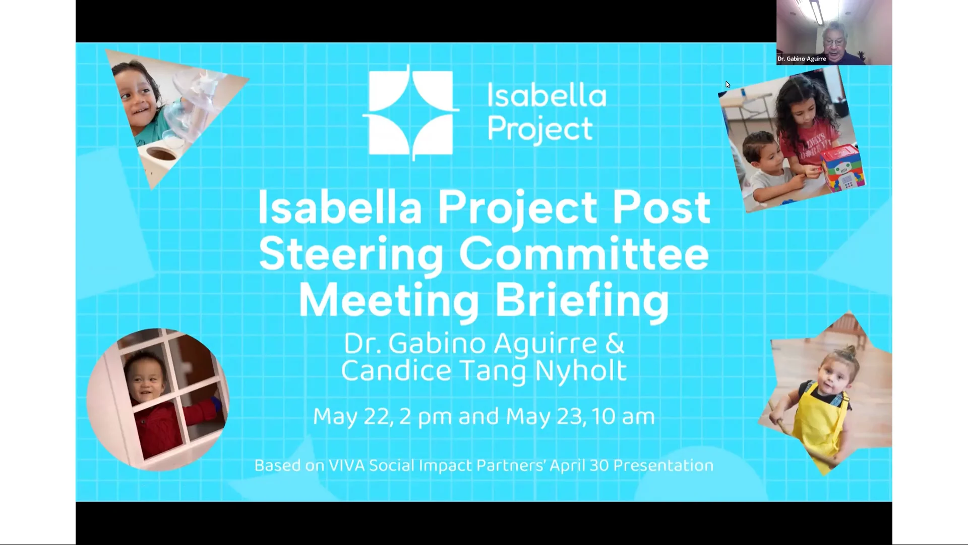 5.22.24 Isabella Project Post-Steering Committee Meeting Brief on Vimeo