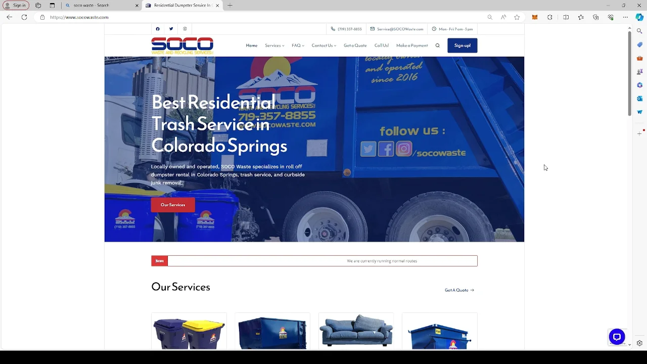 SOCO Website on Vimeo