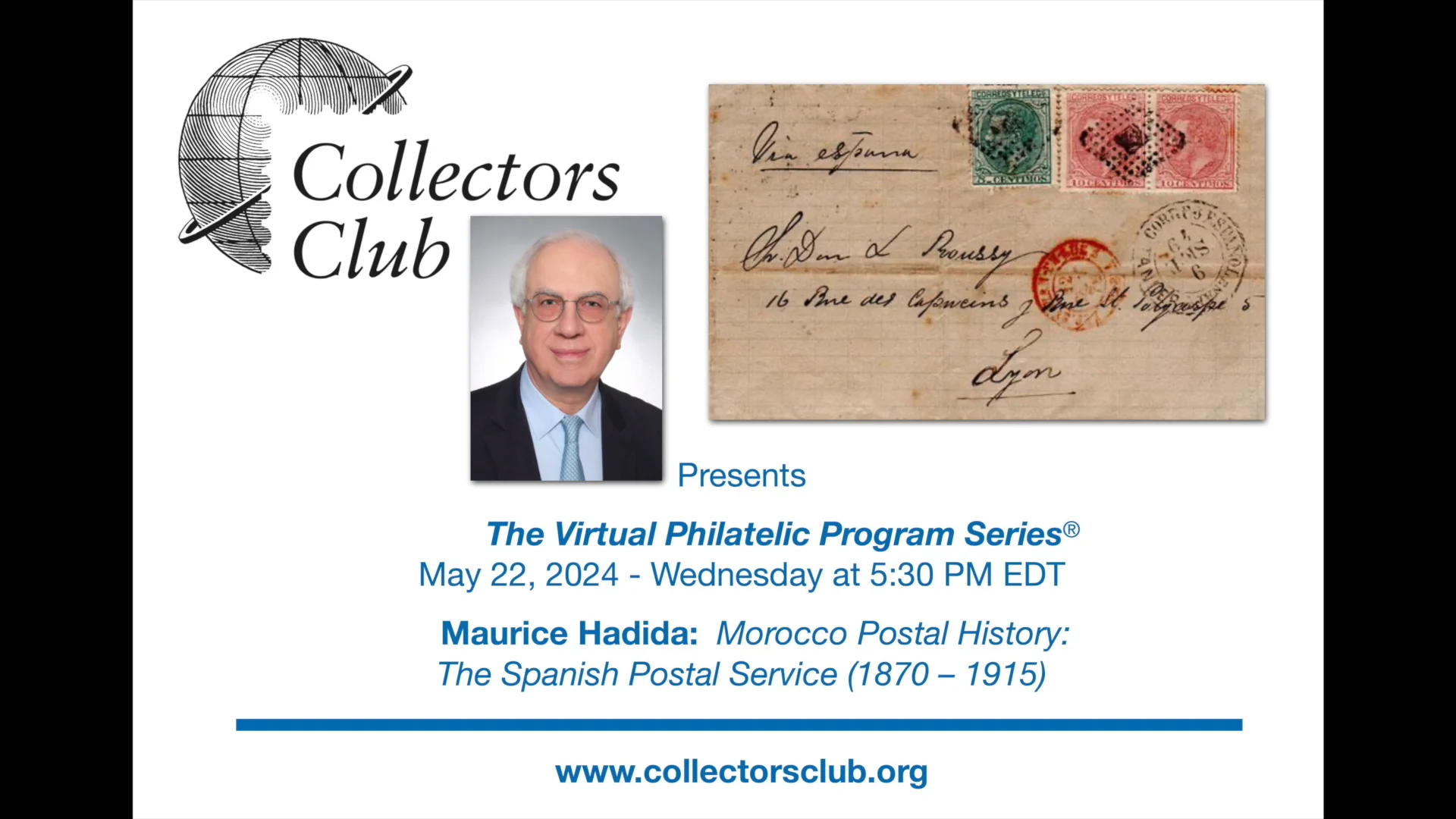 Maurice Hadida - Morocco Spanish Post