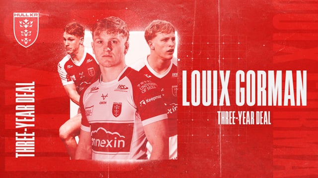 EXCLUSIVE INTERVIEW: Louix Gorman signs new three-year deal! | Hull KR TV
