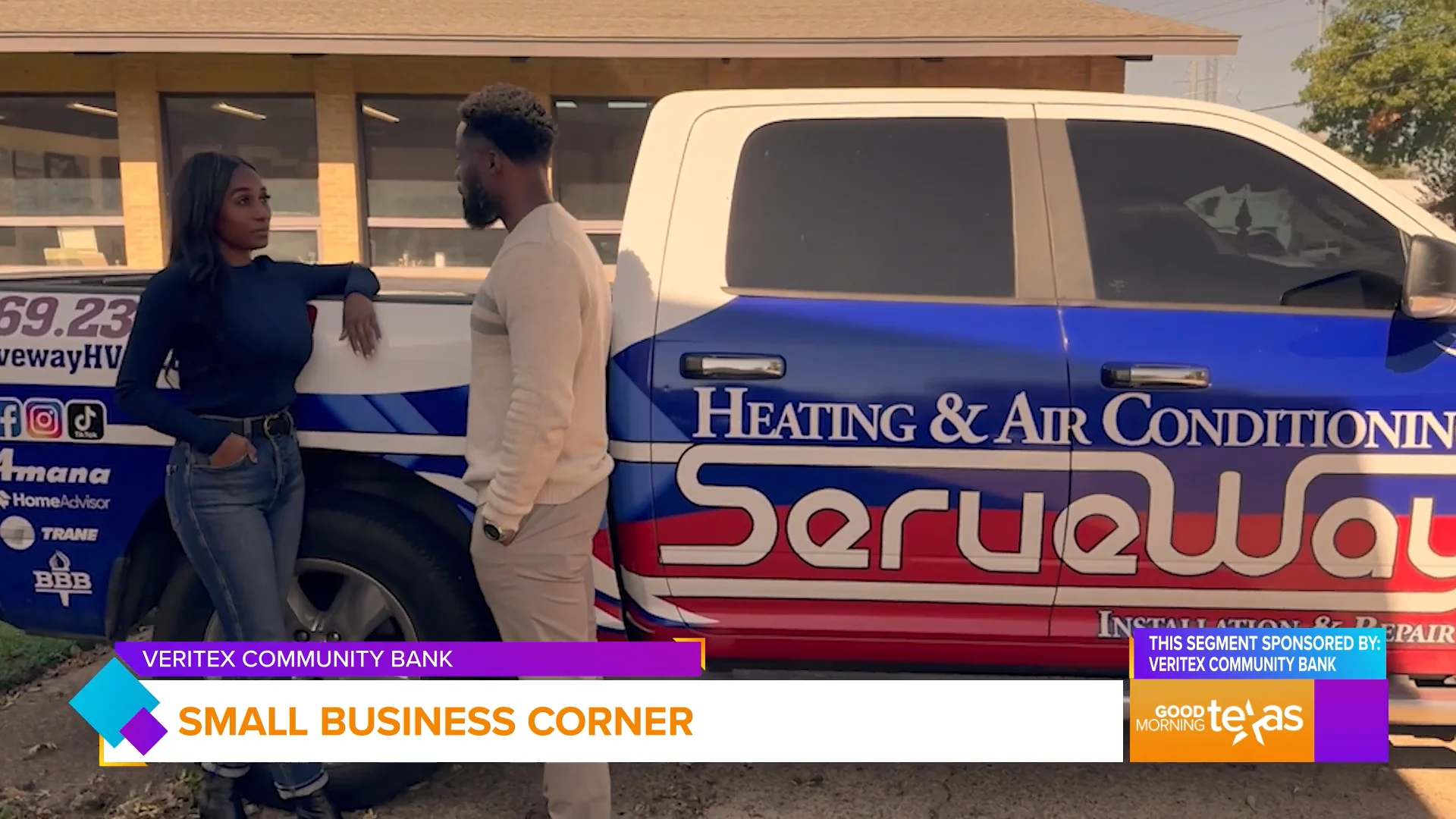 Small Business Corner - WFAA Good Morning Texas - A Banking Partner Who ...