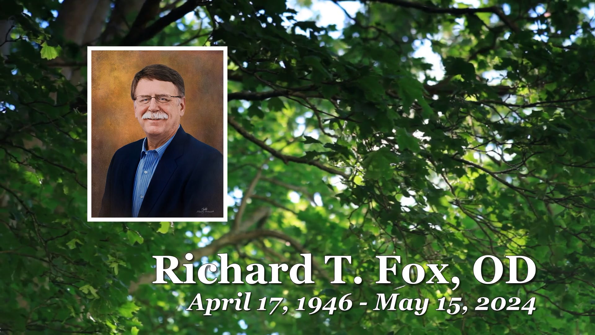 Richard T. Fox, OD - Morgan & Nay Richard Fox on Vimeo